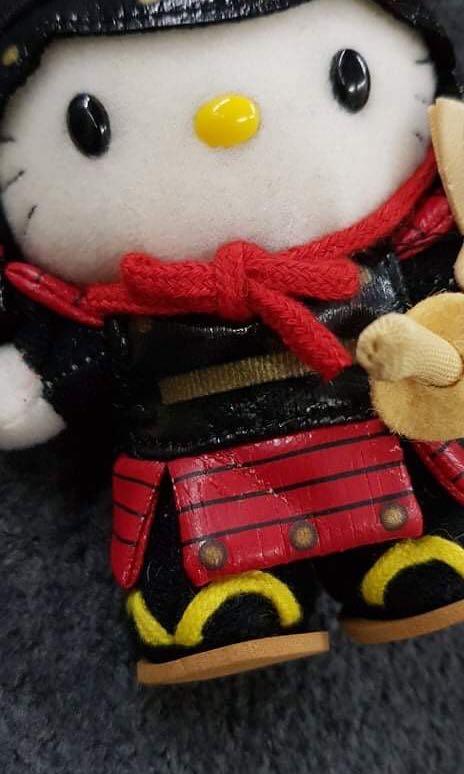 Hello Kitty Samurai Mascot, Hobbies & Toys, Toys & Games on Carousell