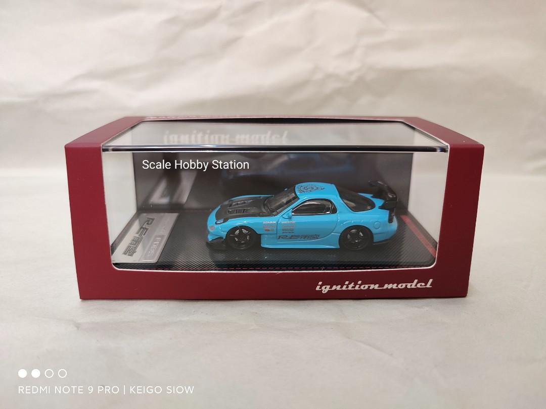 Ignition Model 1:64 Mazda RX-7 (FD3S) RE Amemiya Light Blue, Hobbies & Toys, Toys & Games on ...