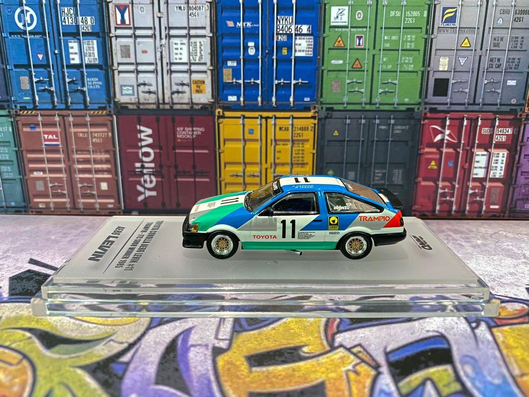 Inno64 1:64 Toyota Corolla AE86 Levin #11 Trampio JTC Sugo Winner 1985 ...