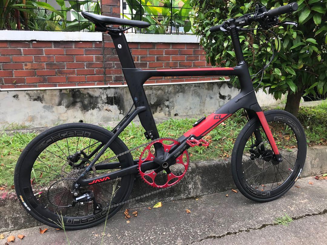 JAVA Mini Velo CL18 Full carbon, Sports Equipment, Bicycles & Parts ...