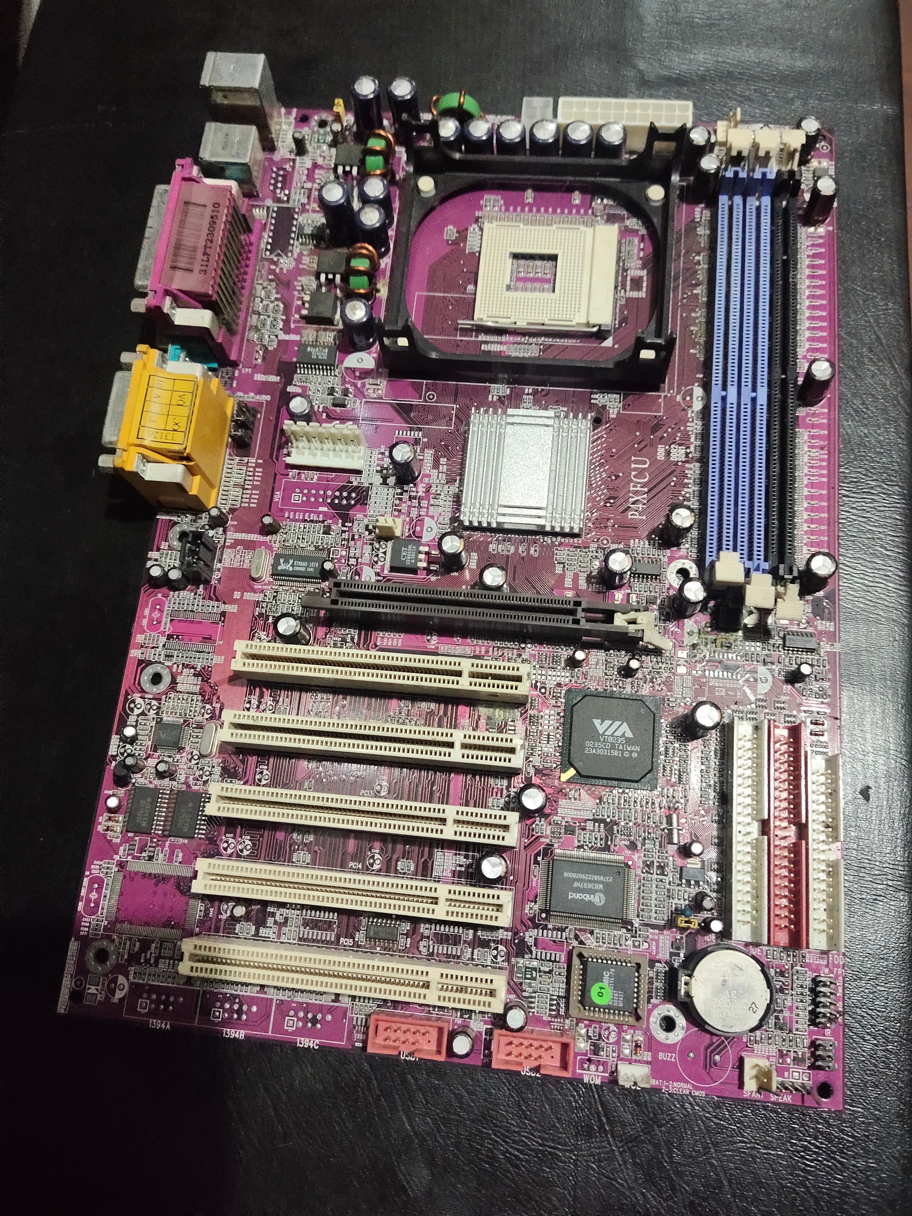 Jetway Motherboard, Computers & Tech, Parts & Accessories, Computer ...