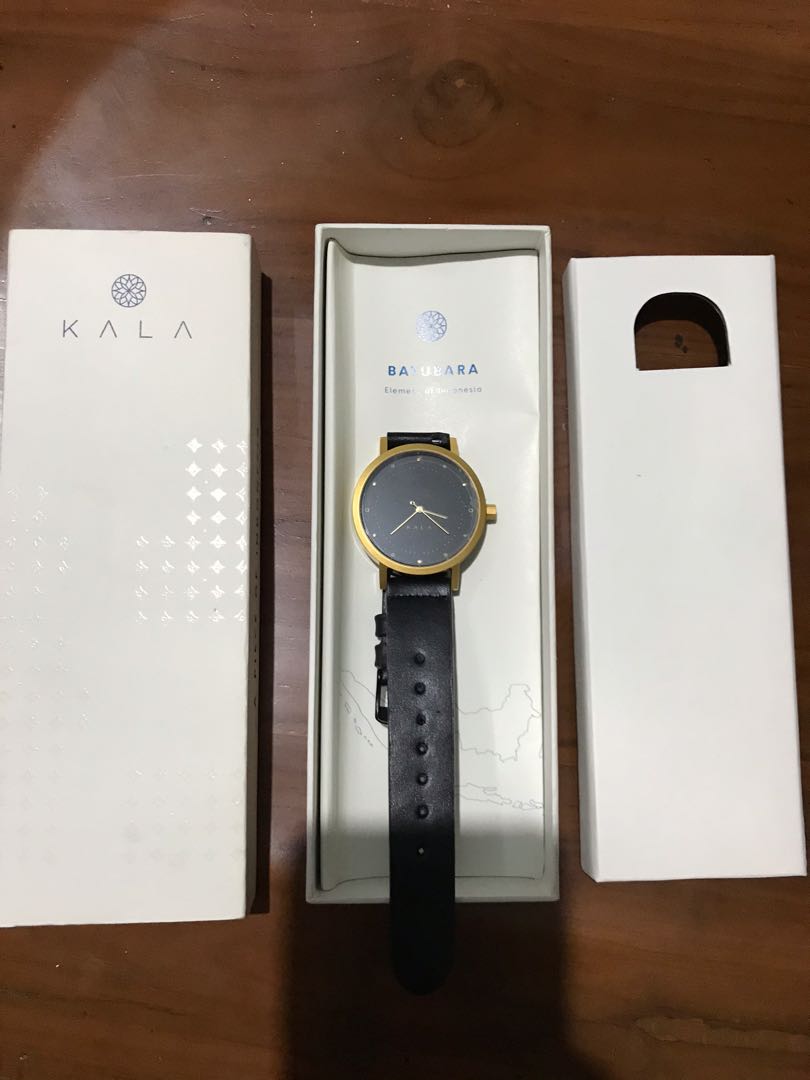 Kala Watch Bharata 42MM Batubara, Fesyen Wanita, Jam Tangan di Carousell