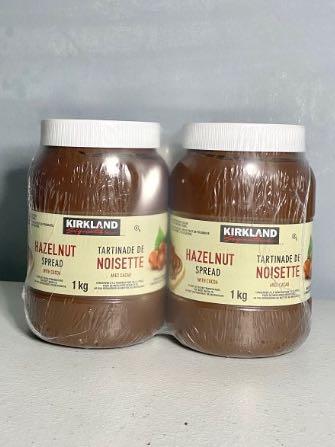 Kirkland Signature Hazelnut Spread, 1kg Sold per Jar, Food & Drinks ...