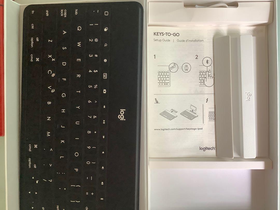 Logitech Keys-to-go ultra slim Bluetooth keyboard, Mobile Phones ...