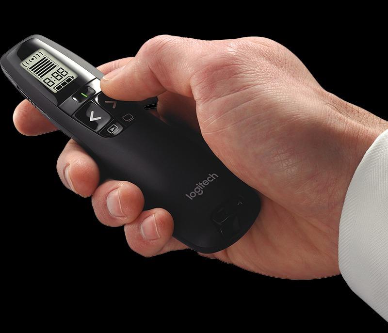 logitech green laser pointer