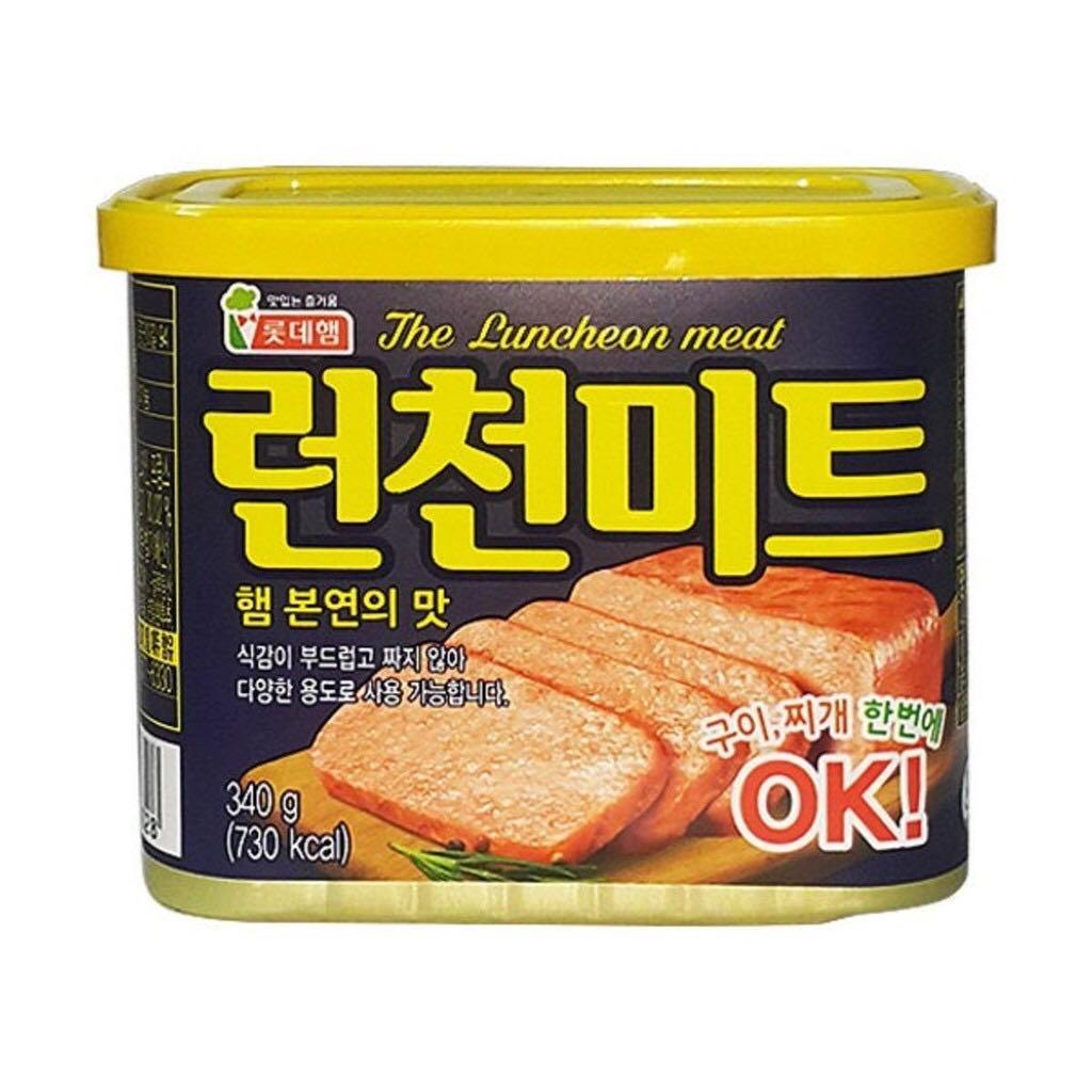 LOTTE Korean Luncheon Meat 340g Korean Spam Food Drinks Rice lotte-korean-luncheon-meat-340g-korean-spam-food-drinks-rice