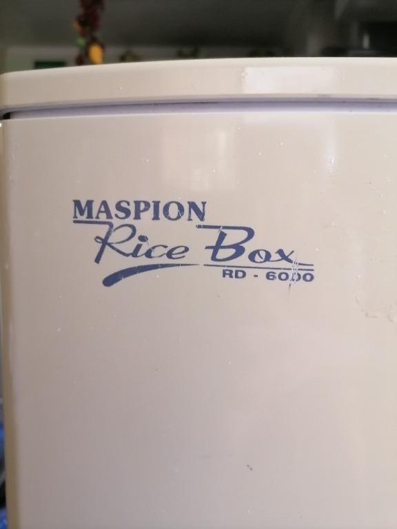 Maspion Rice Box/ Dispenser RD 6000, TV & Home Appliances, Kitchen ...