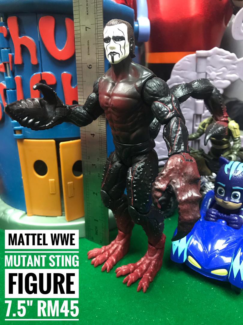 Mattel WWE Mutant Sting 7.5", Hobbies & Toys, Collectibles ...