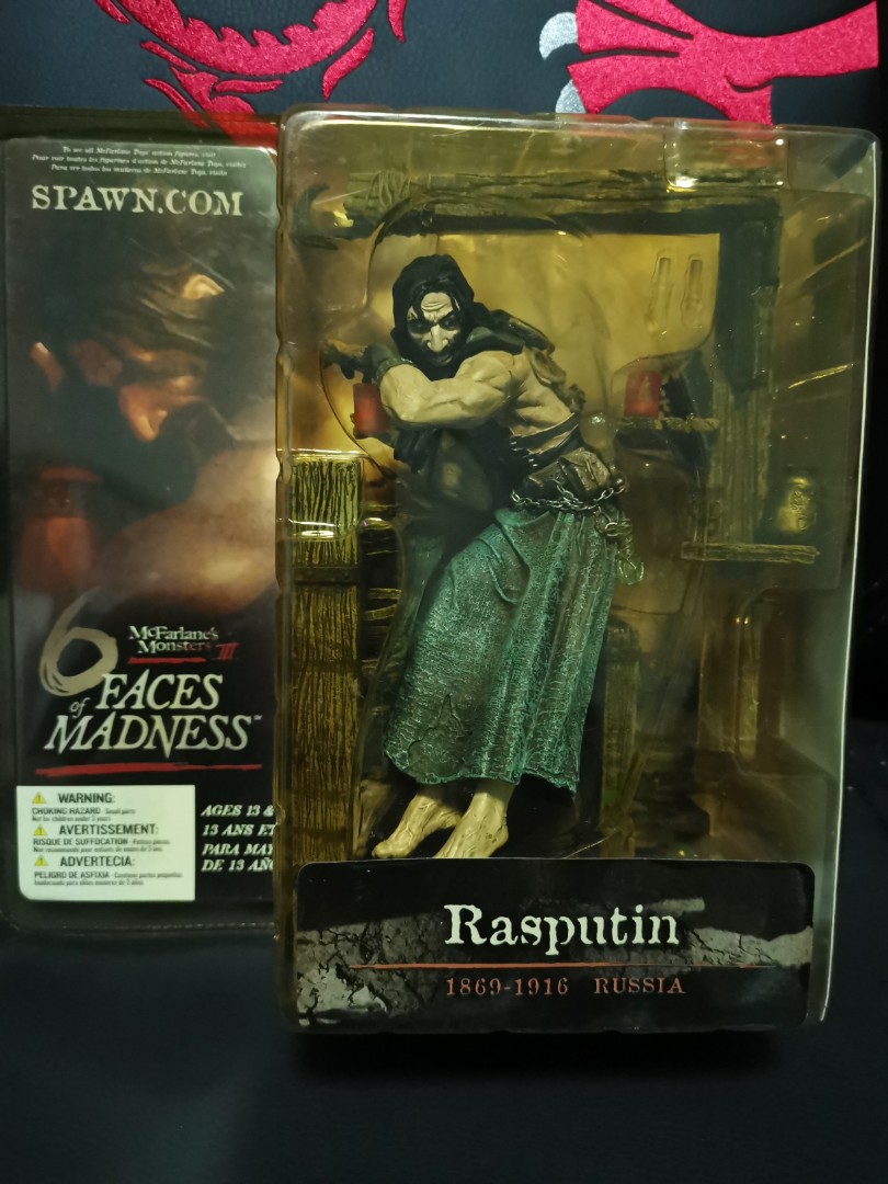 Mcfarlane 6 faces of Madness, Rasputin, Hobbies & Toys, Toys & Games on ...