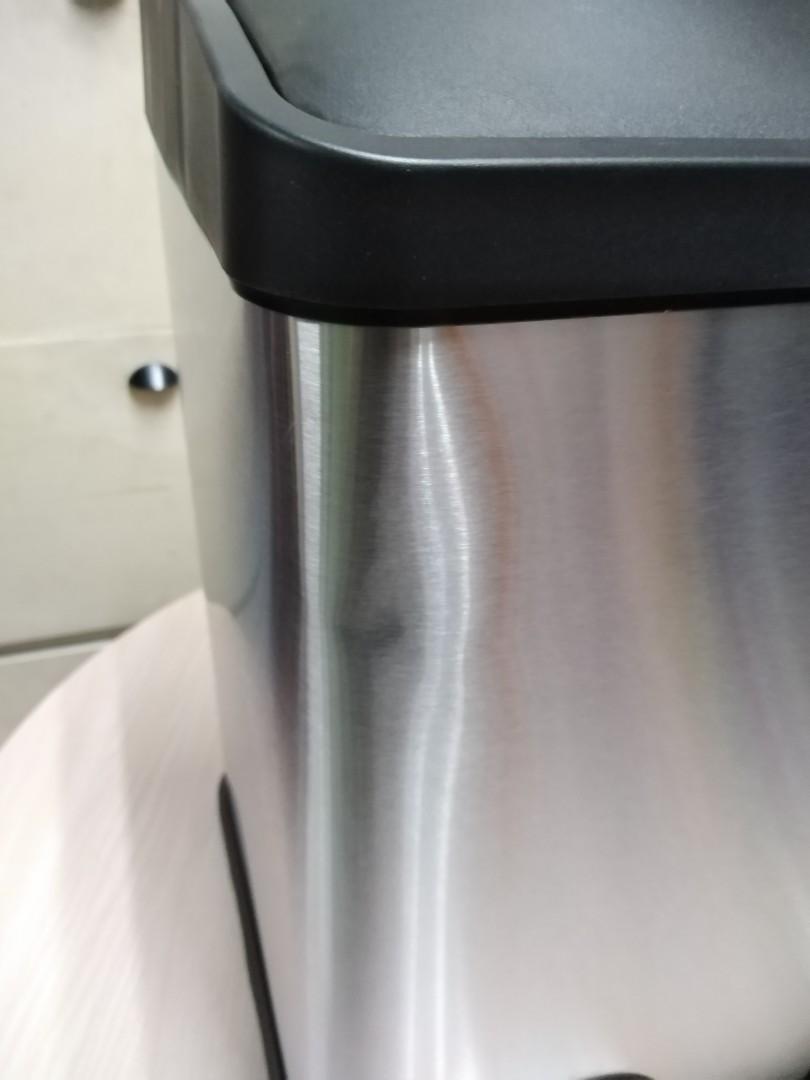 Morgan Stainless Steel Twin Compartment Pedal Bin, Trash Bin, Furniture ...
