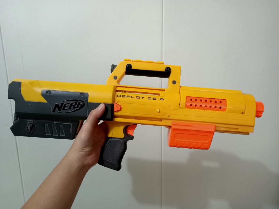 Nerf deploy cs-6 (Nerf gun), Hobbies & Toys, Toys & Games on Carousell