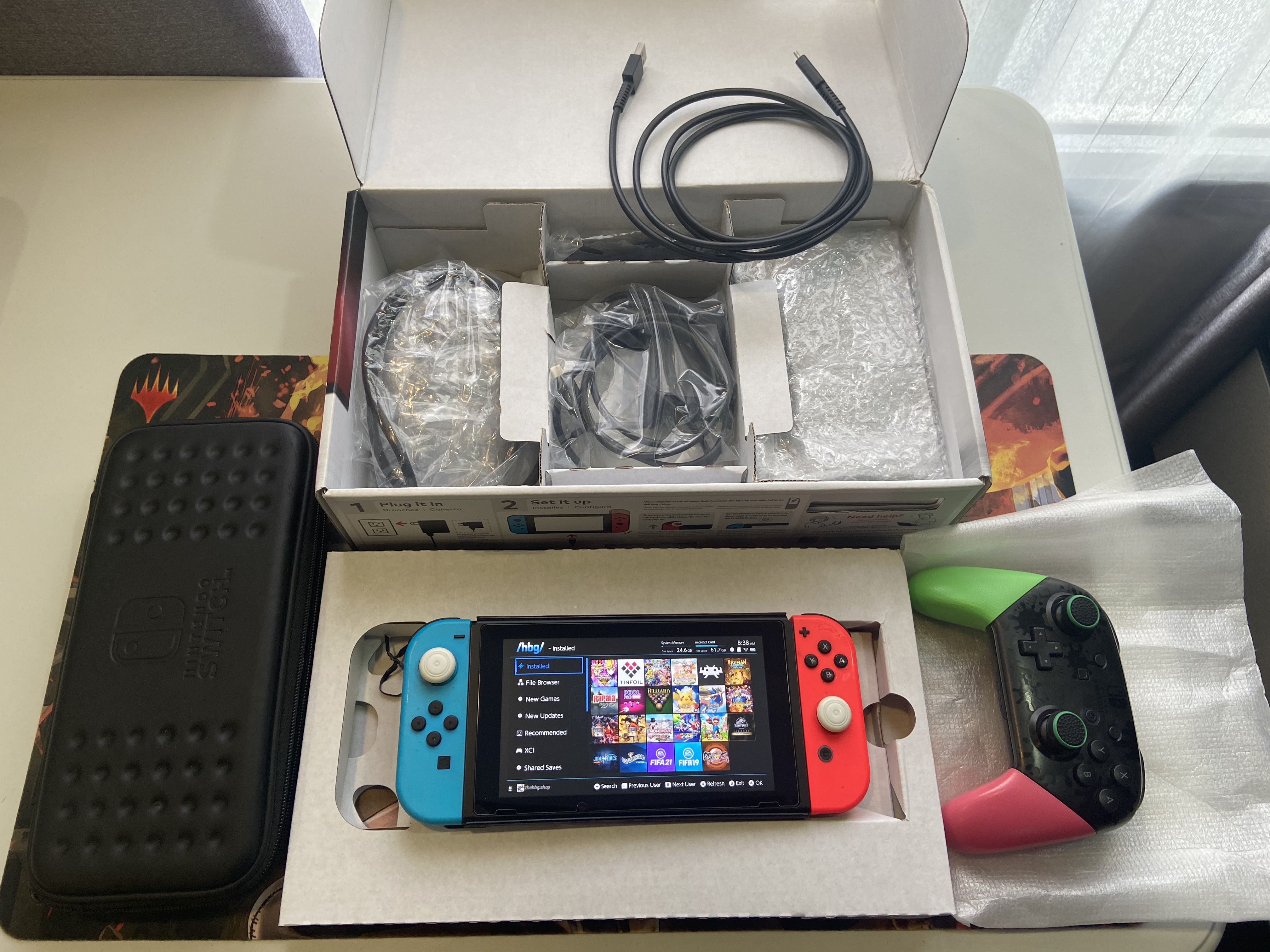 Nintendo Switch Gen 1 hard mod, Video Gaming, Video Game Consoles ...