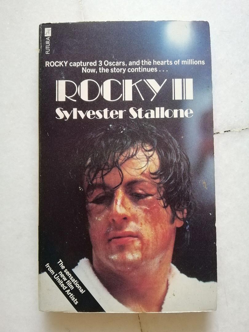 NOVEL: ROCKY II SYLVESTER STALLONE (1979) 180pg, Hobbies & Toys, Books ...