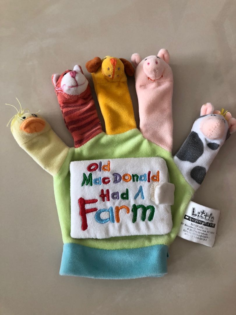 Old MacDonald Had A Farm Hand Puppet, Hobbies & Toys, Books & Magazines ...