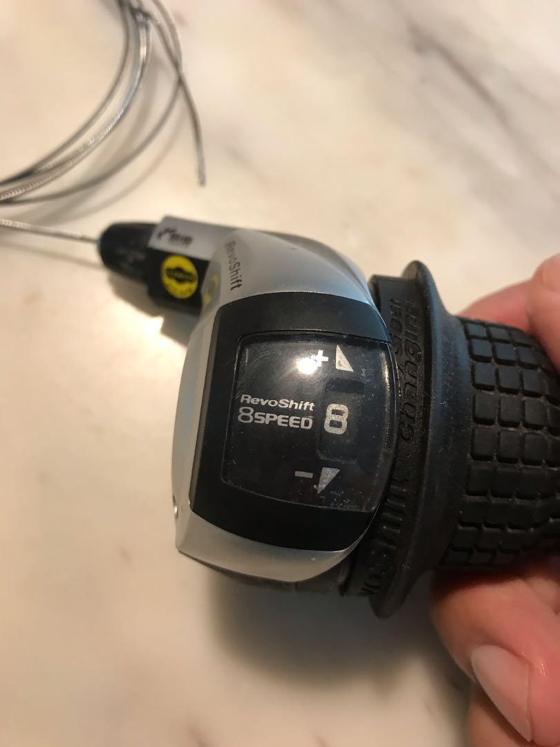 Original Shimano Revoshift 8 speed Shifter, Bicycles & PMDs, Parts ...