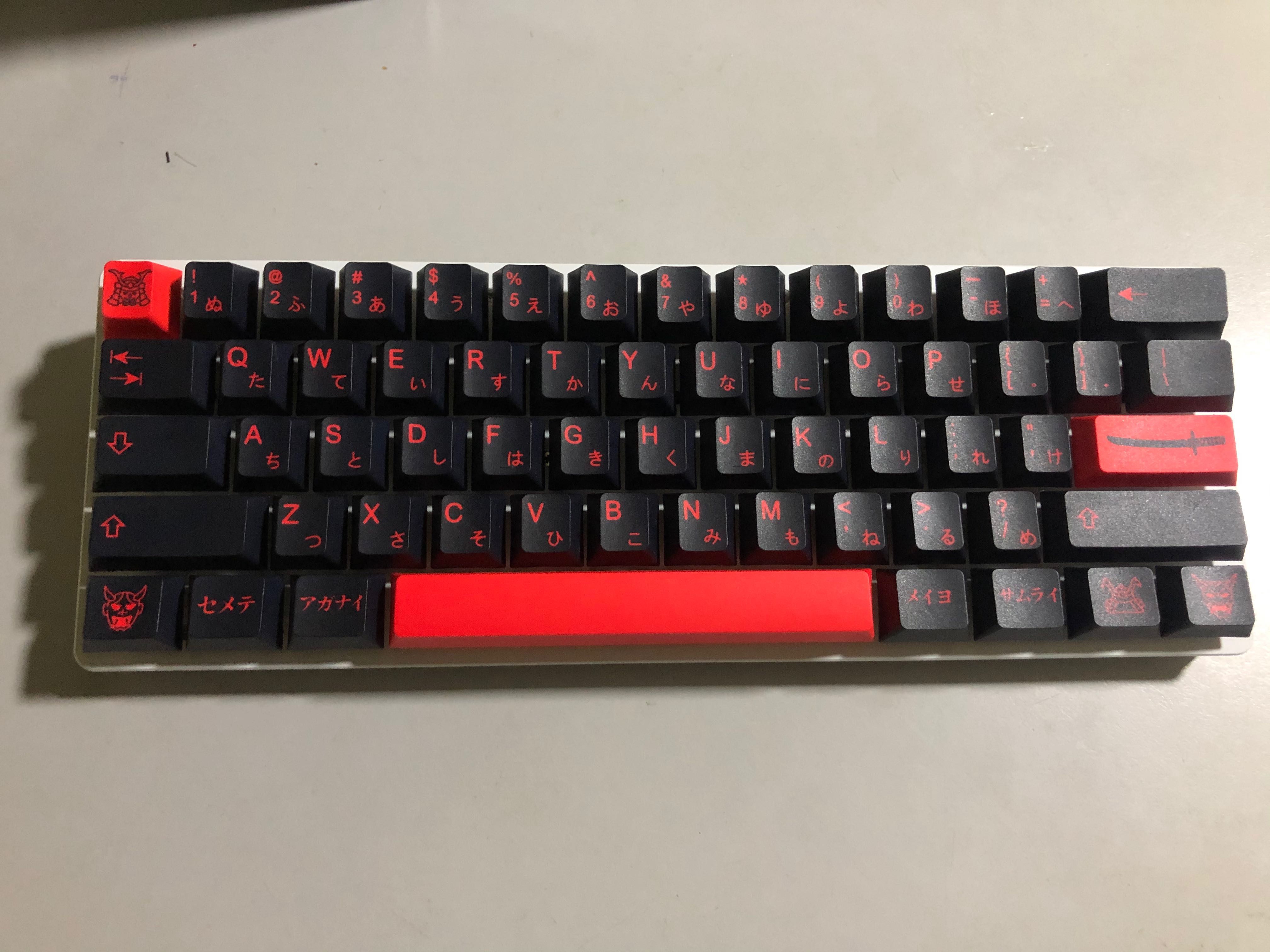 Pbt Bushido Keycaps, Computers & Tech, Parts & Accessories, Computer ...
