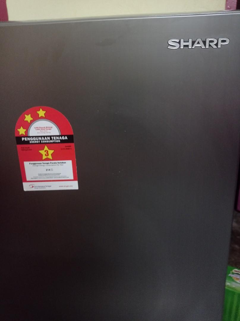 Peti Ais Sharp 1 pintu, TV & Home Appliances, Kitchen Appliances ...