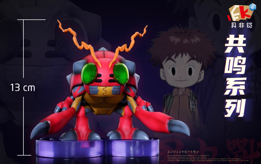 [PO] JKF STUDIO - DIGIMON ROOKIE SERIES TENTOMON STATUE, Hobbies & Toys ...