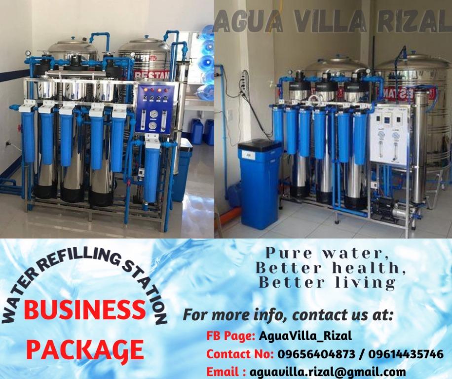 PURIFIED WATER REFILLING STATION, Furniture & Home Living, Gardening ...