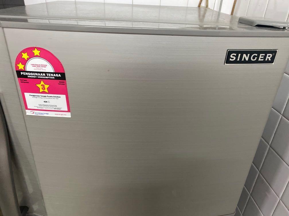 Singer tdf2238 Refrigerator, TV & Home Appliances, Kitchen Appliances ...