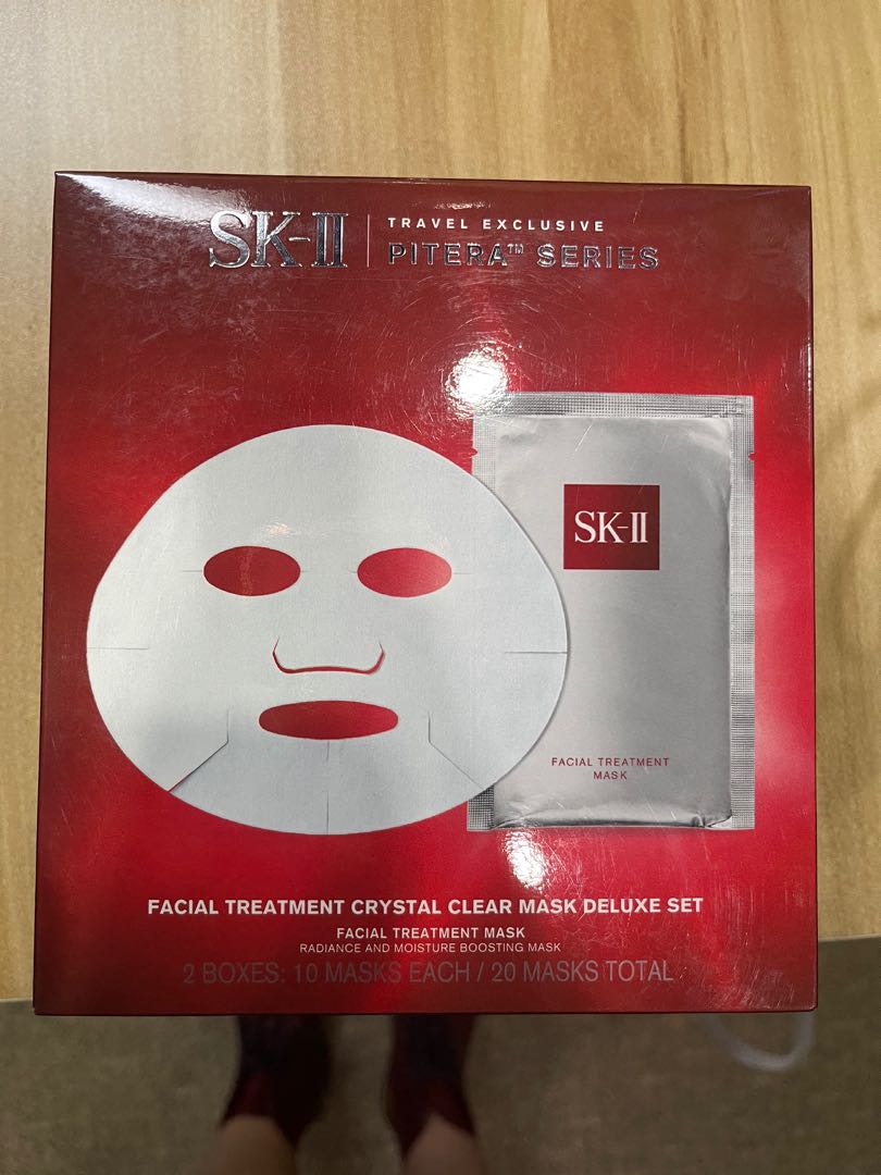SK-II Facial Treatment Crystal Clear Mask Deluxe Set, Beauty & Personal ...