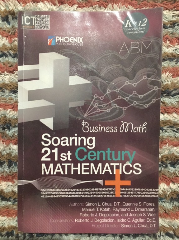 Soaring 21st Century Mathematics: Business Math (SHS Book), Hobbies ...