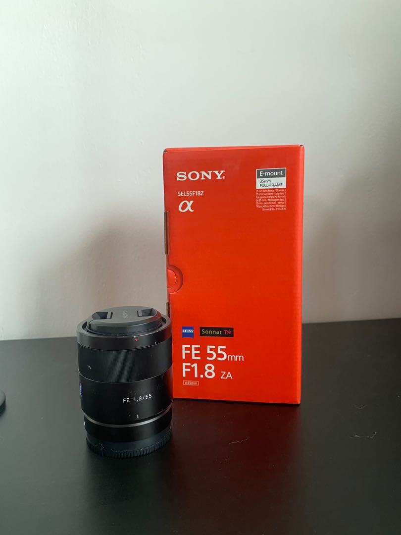 Sony 55mm f1.8, Photography, Lens & Kits on Carousell