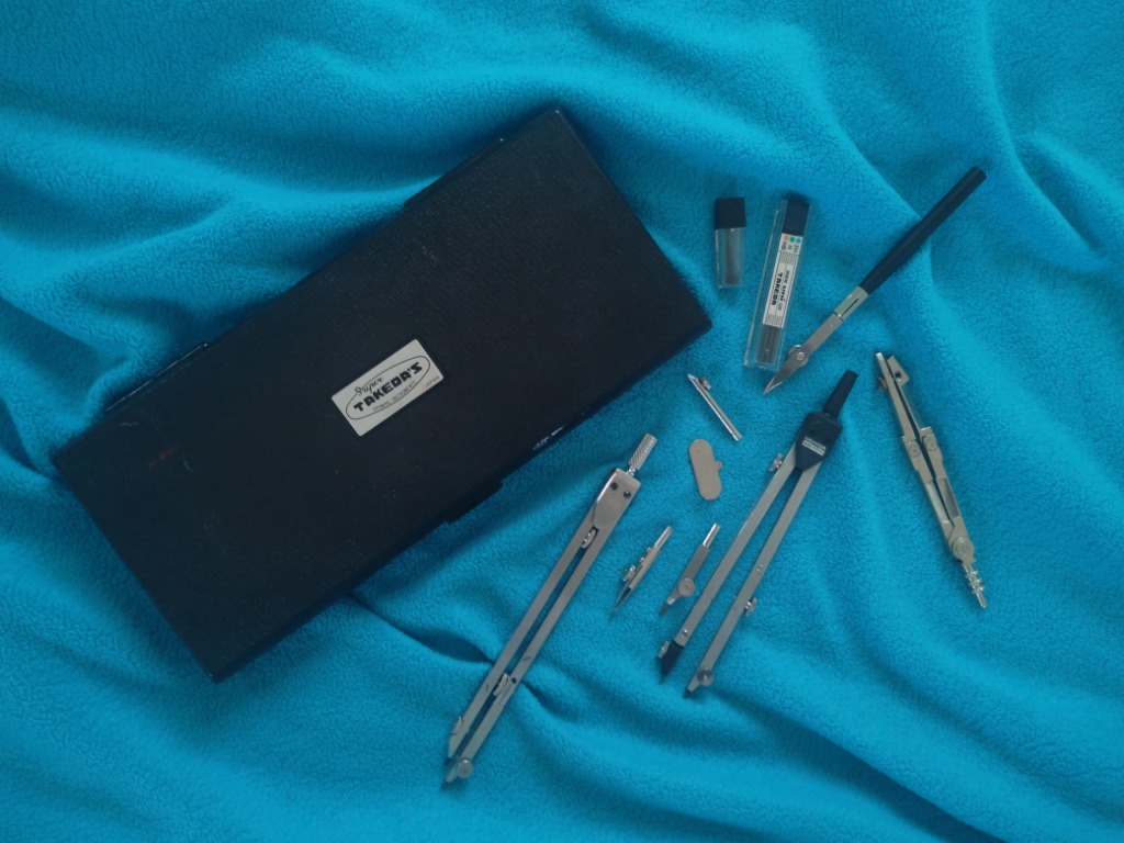 Super Takeda Compass Set, Hobbies & Toys, Stationary & Craft, Craft ...