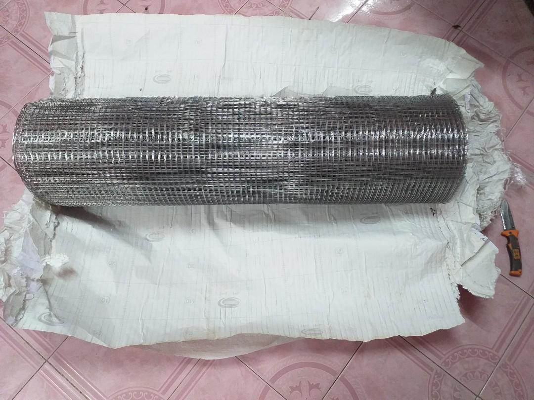 SUS 304 Stainless Mesh Jaring tidak karat, Furniture & Home Living ...
