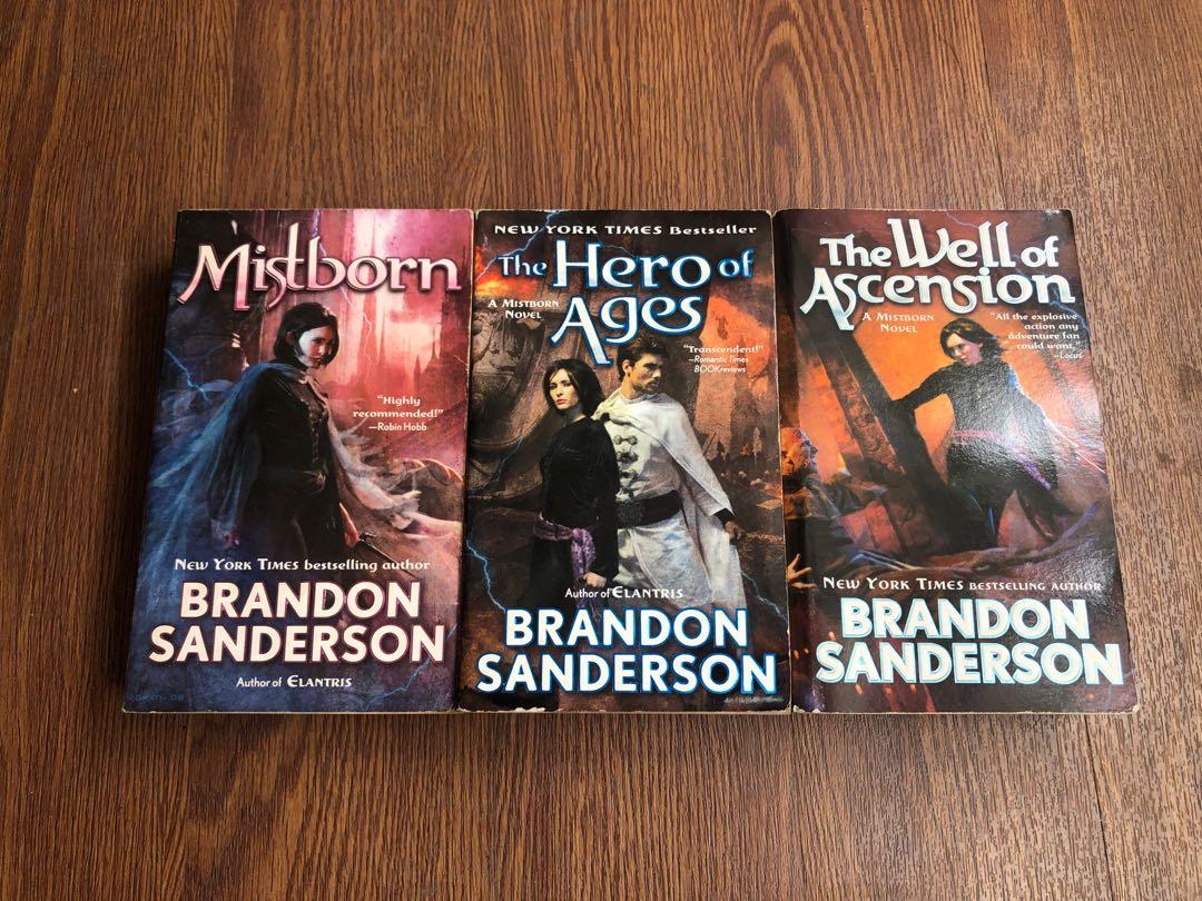 FREE SHIPPING! THE MISTBORN Trilogy Boxed Set (Mistborn, The Hero of ...