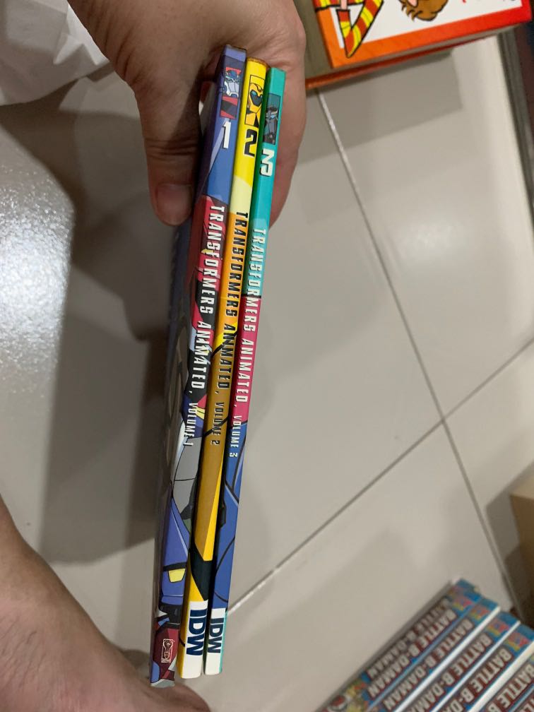 Transformers animated Vol 1-3, Hobbies & Toys, Books & Magazines ...