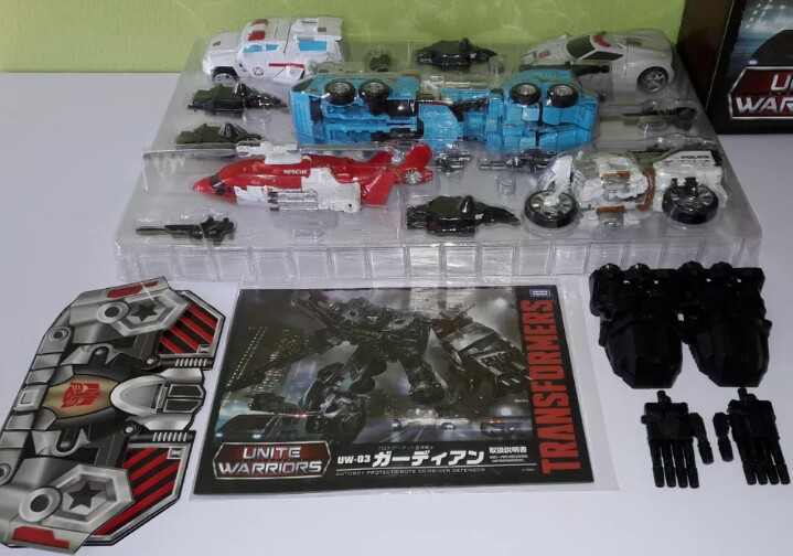 (WITH CHEST & PE ADD ON) TRANSFORMERS UNITE WARRIORS UW03 GUARDIAN ...