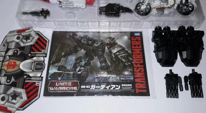 (WITH CHEST & PE ADD ON) TRANSFORMERS UNITE WARRIORS UW03 GUARDIAN ...