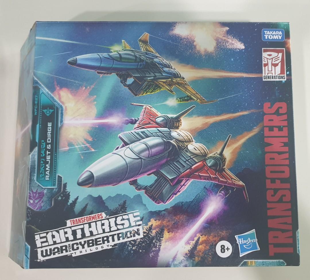 Transformers War for Cybertron: Earthrise Ramjet & Dirge WFC-E27 Action Figure 2-Pack Seeker ...