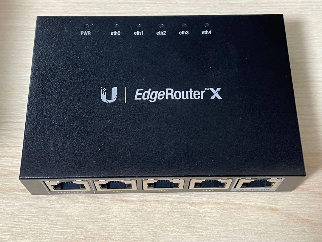Ubiquiti Edgerouter X, 電腦＆科技, 電腦周邊及配件, Wifi及上網相關產品 - Carousell