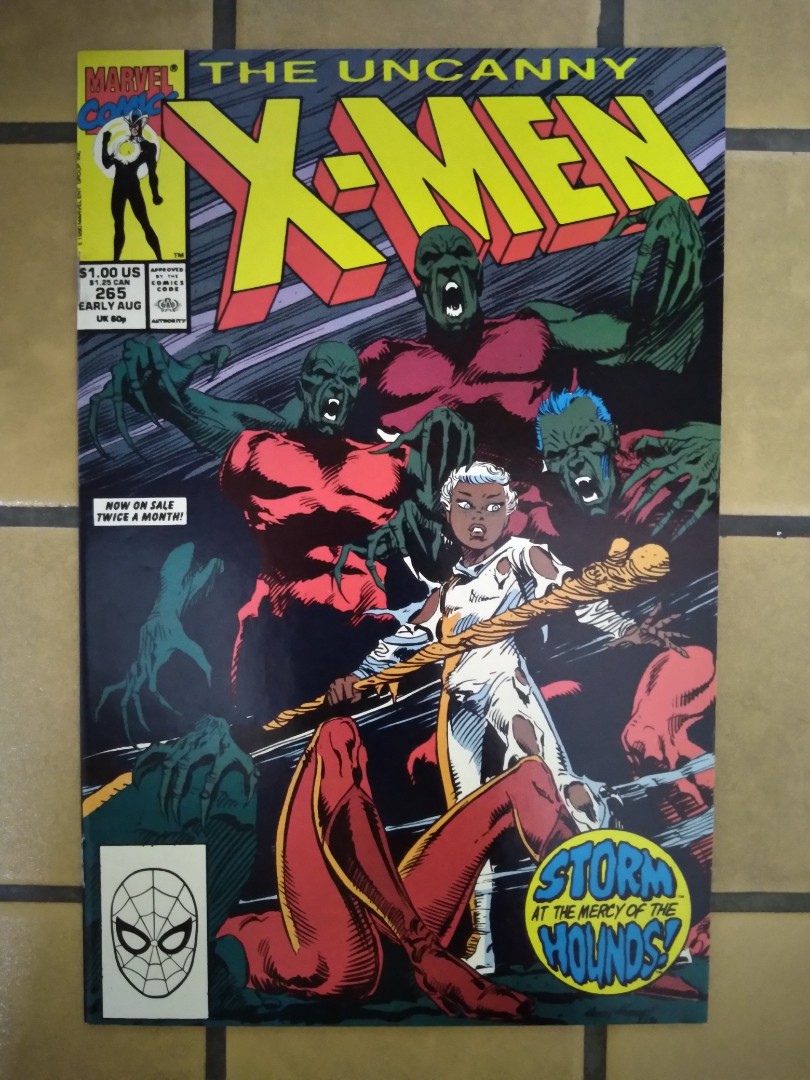 1st cover & full app Pre-teen Storm ( Uncanny Xmen #265 ) Andy Kubert ...
