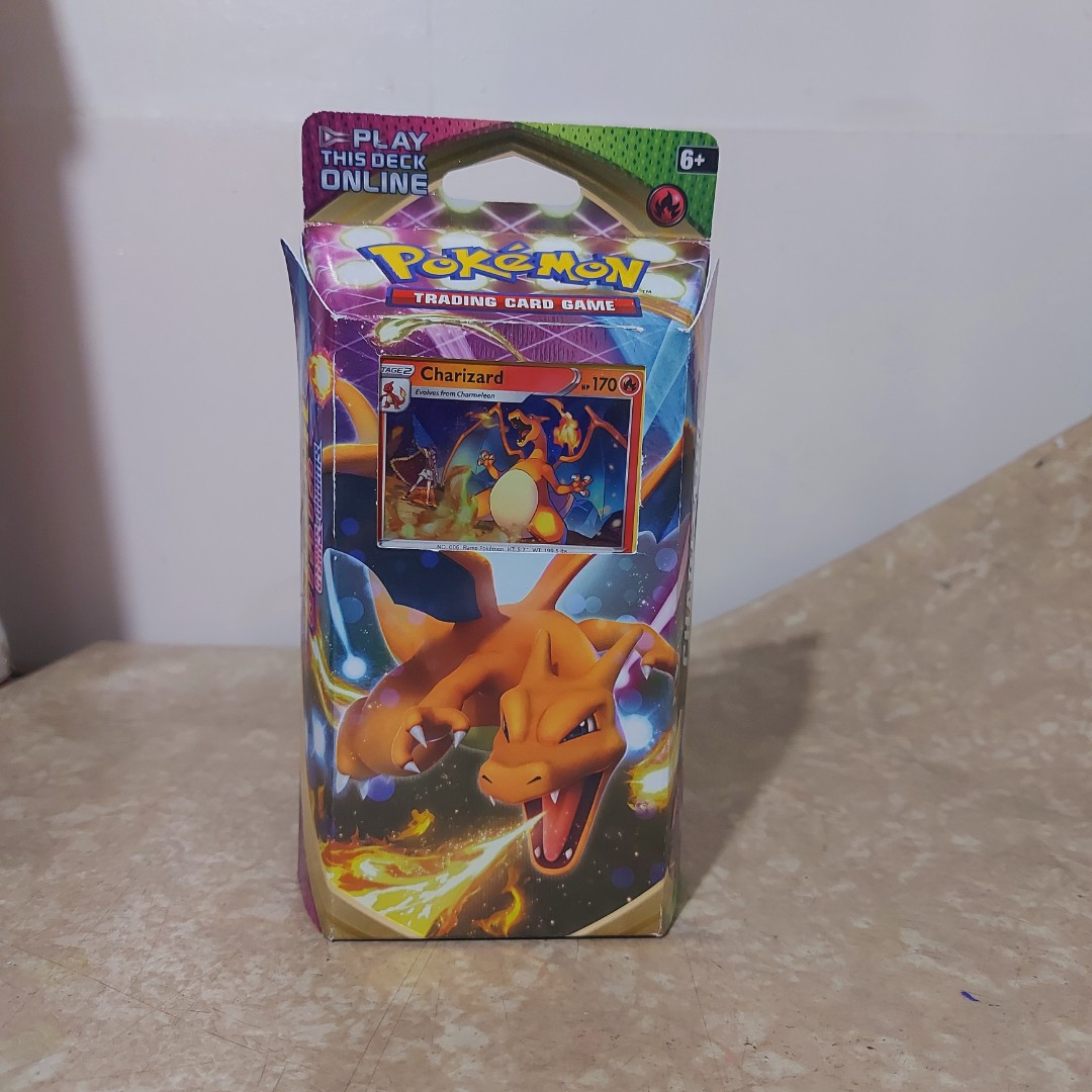 Vivid Voltage: Charizard Theme Deck, Hobbies & Toys, Toys & Games on Carousell