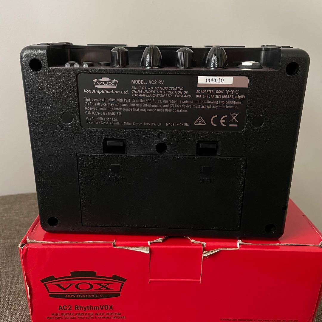Vox AC2 RhythmVOX mini amp, Hobbies & Toys, Music & Media, Musical Instruments on Carousell