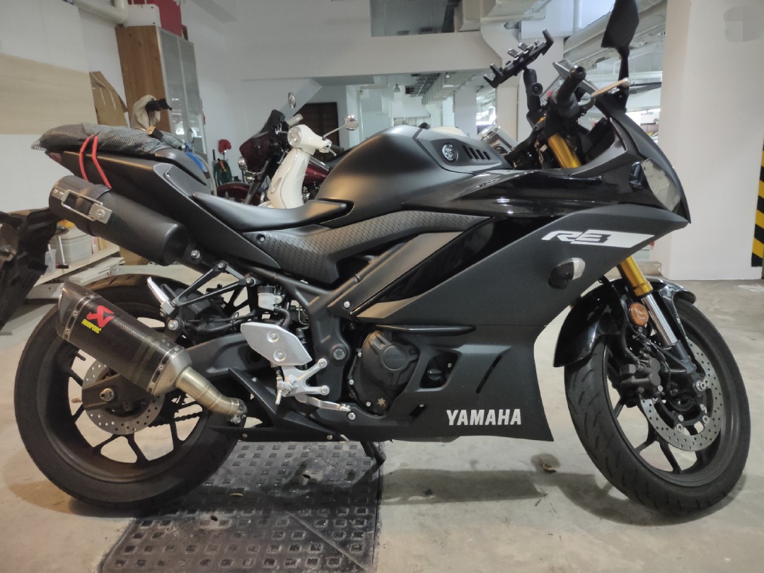 Yamaha R3 V2 2019, Motorcycles, Motorcycles for Sale, Class 2A on Carousell