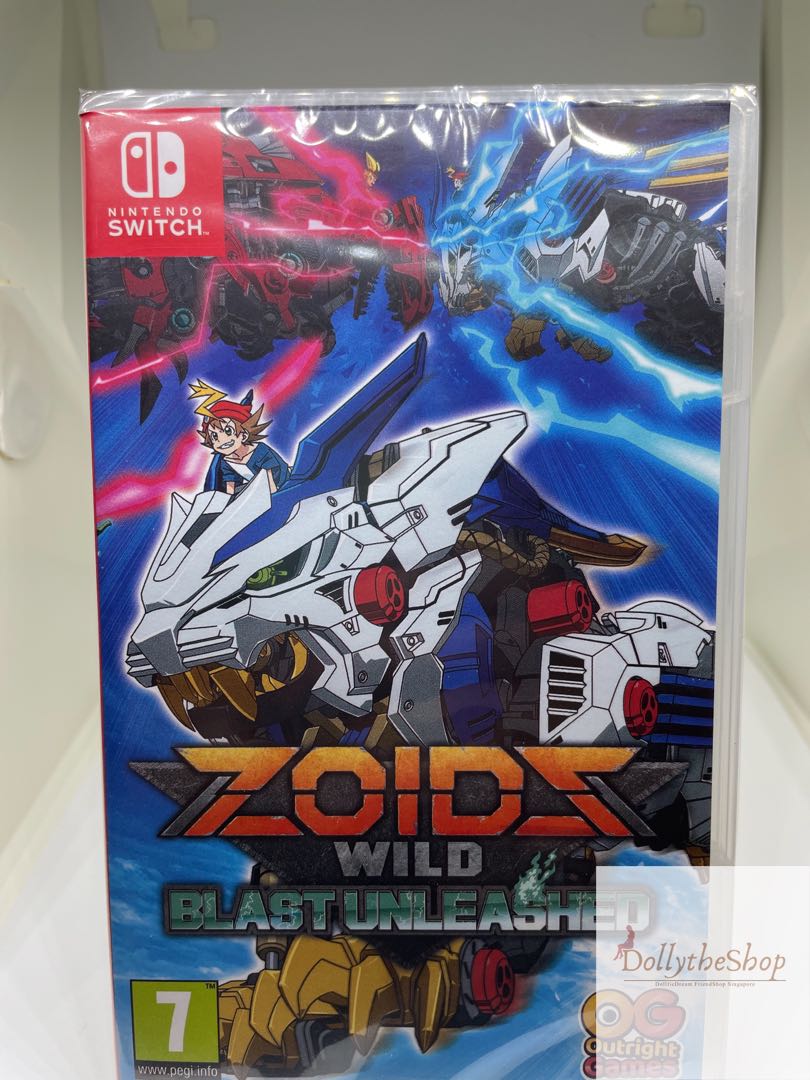 Zoids Wild Blast Unleashed- Nintendo Switch, Toys & Games, Video Gaming ...