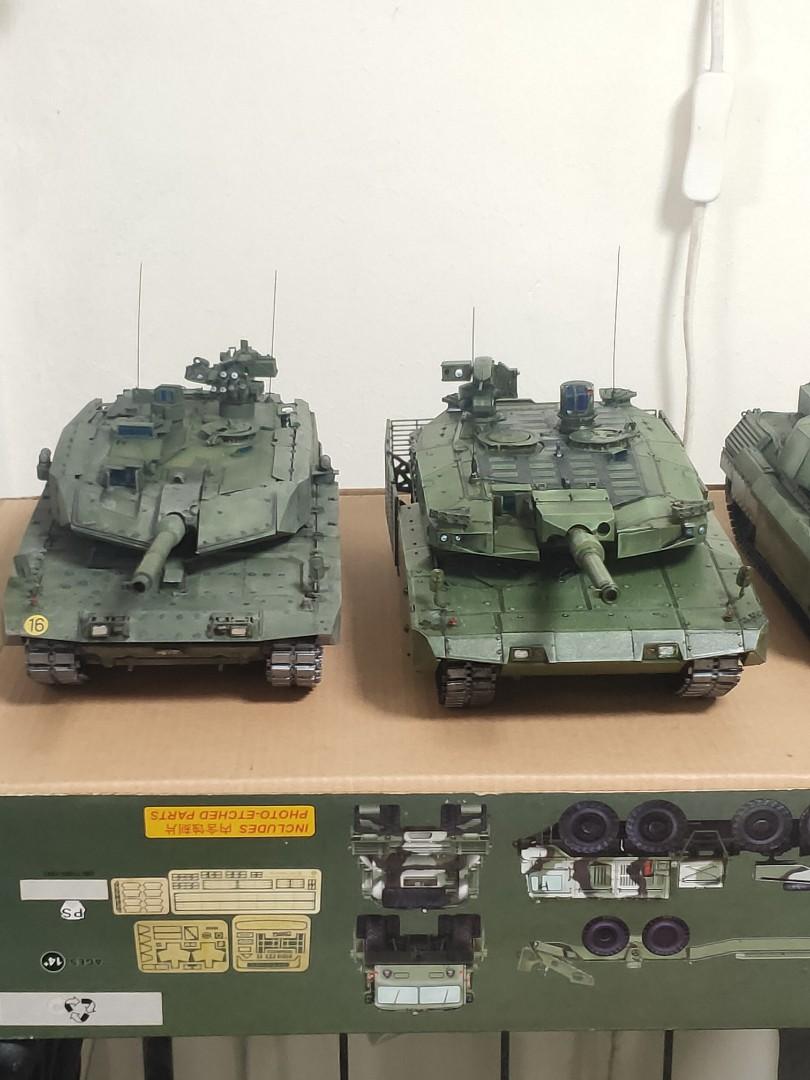 1/35 scale SAF Leopard 2 SG & Variants A7+ & C2 Mexas - Detailed ...