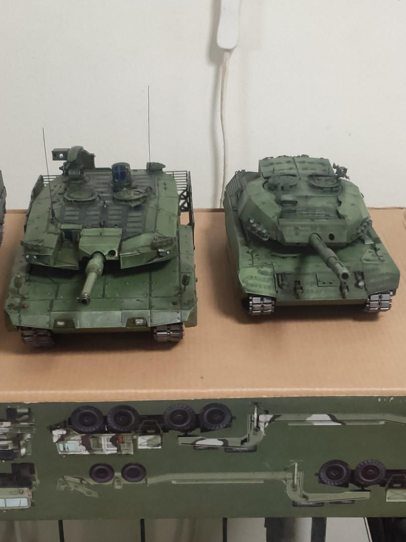 1/35 scale SAF Leopard 2 SG & Variants A7+ & C2 Mexas - Detailed ...