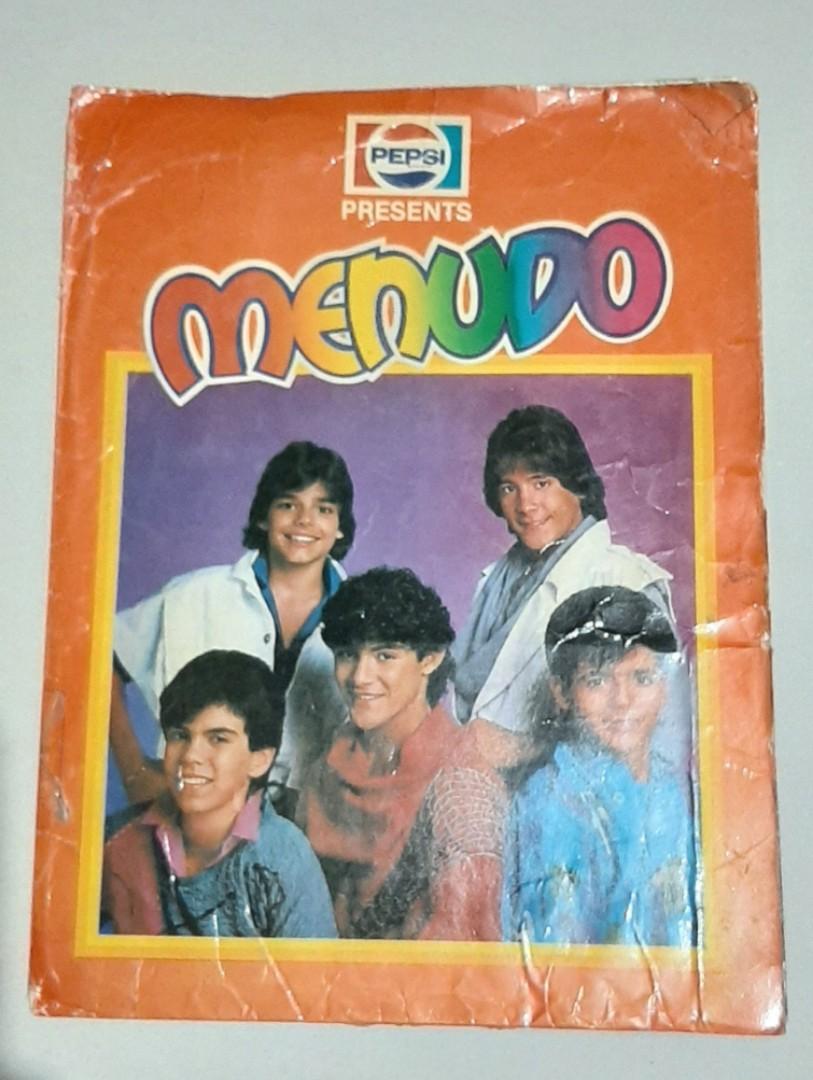 80s Menudo Group Robby Rosa Ricky Martin With Pepsi Logo Collectible ...