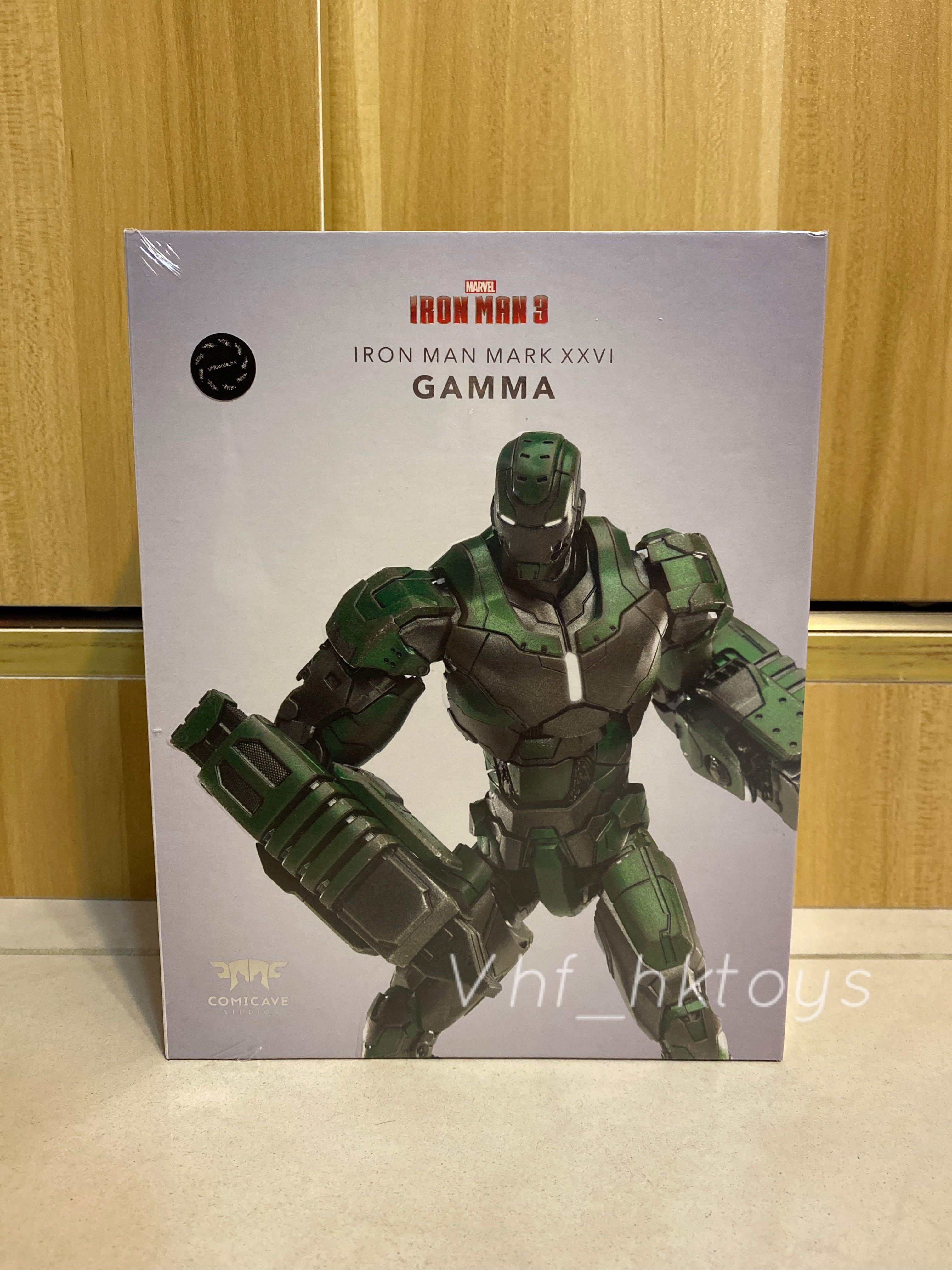 [現貨] Comicave MK26 Iron Man Gamma 1/12 合金可動模型 (額外贈送2粒電池) (圖片為客人來圖 實際產品 ...