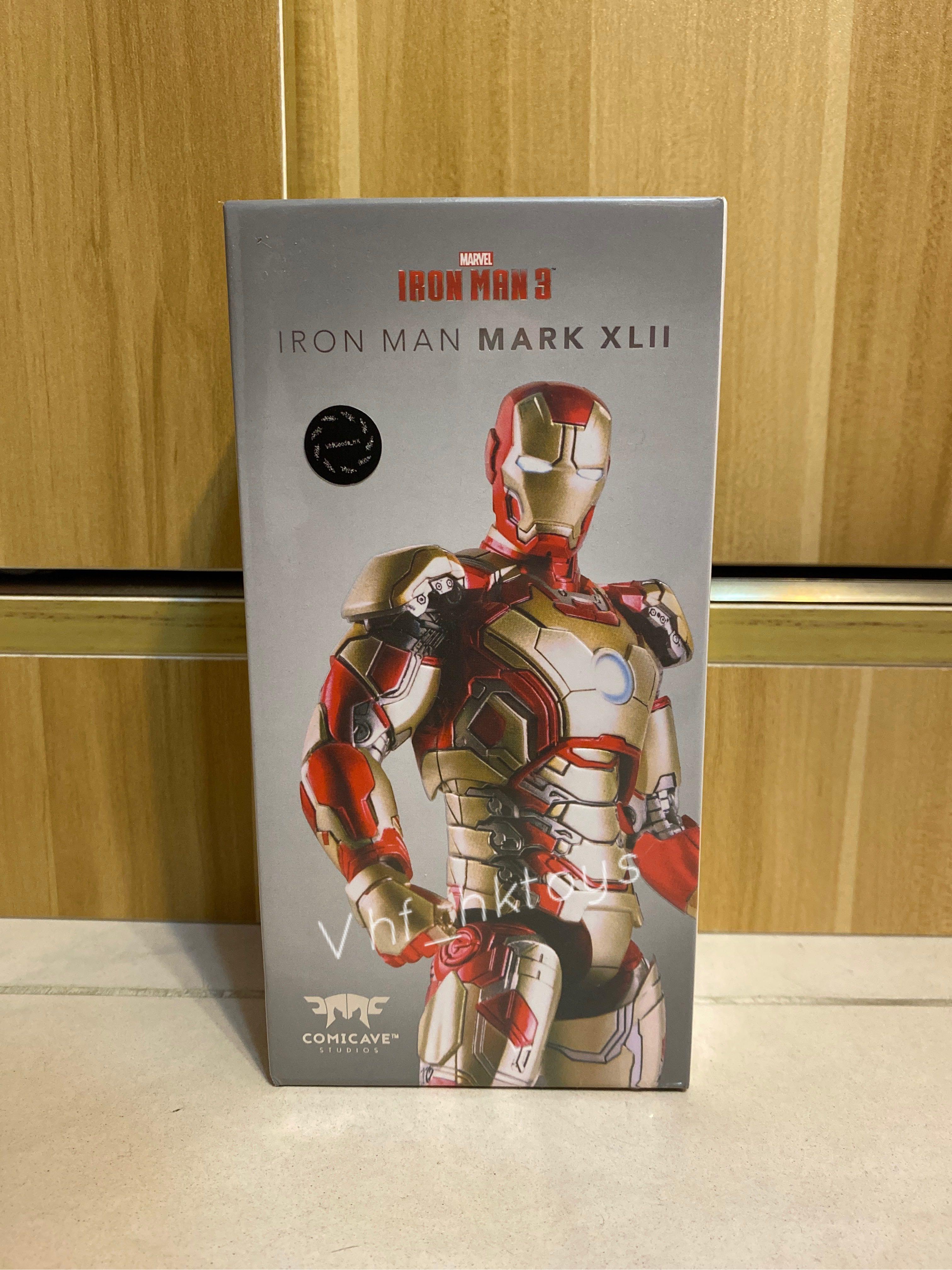 [現貨] Comicave Mk42 Iron Man 1/12 合金可動模型 (額外贈送2粒電池), 興趣及遊戲, 玩具 & 遊戲類 ...