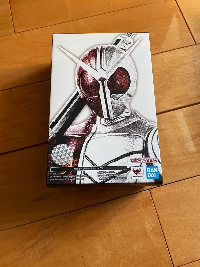幪面超人 kamen rider shf w 真骨雕 heatmetal, 興趣及遊戲, 玩具 & 遊戲類 - Carousell