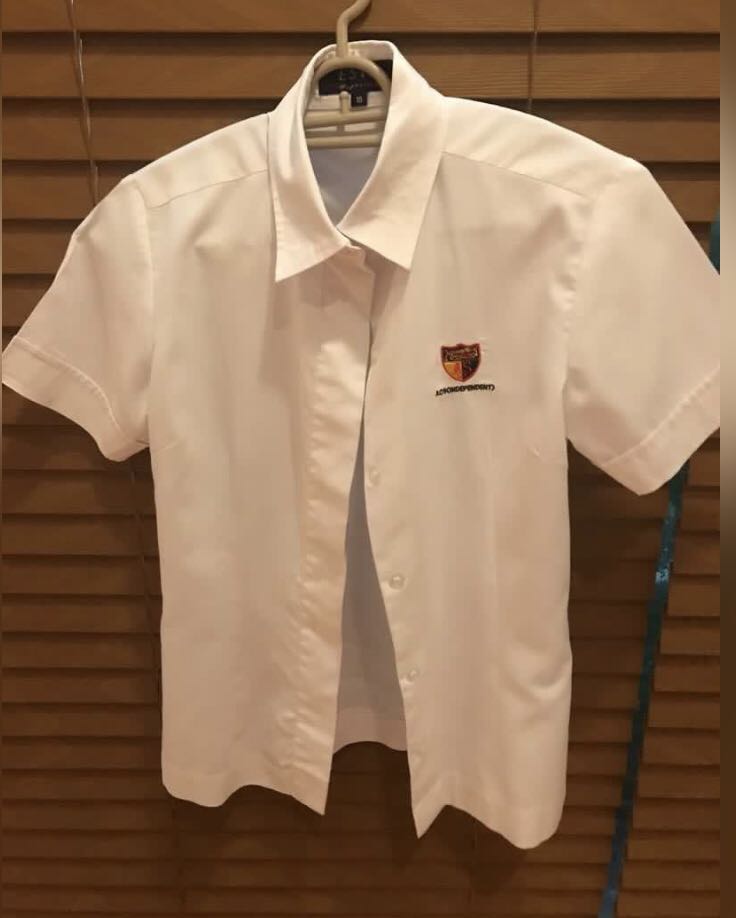 ACSI school uniform (blouse and skirt), Women's Fashion, Dresses & Sets ...