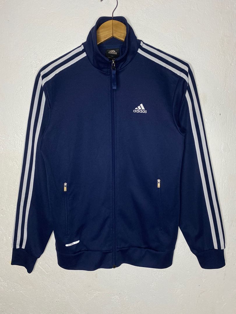 Adidas Navy Blue Trackjacket, Men's Fashion, Coats, Jackets and ...