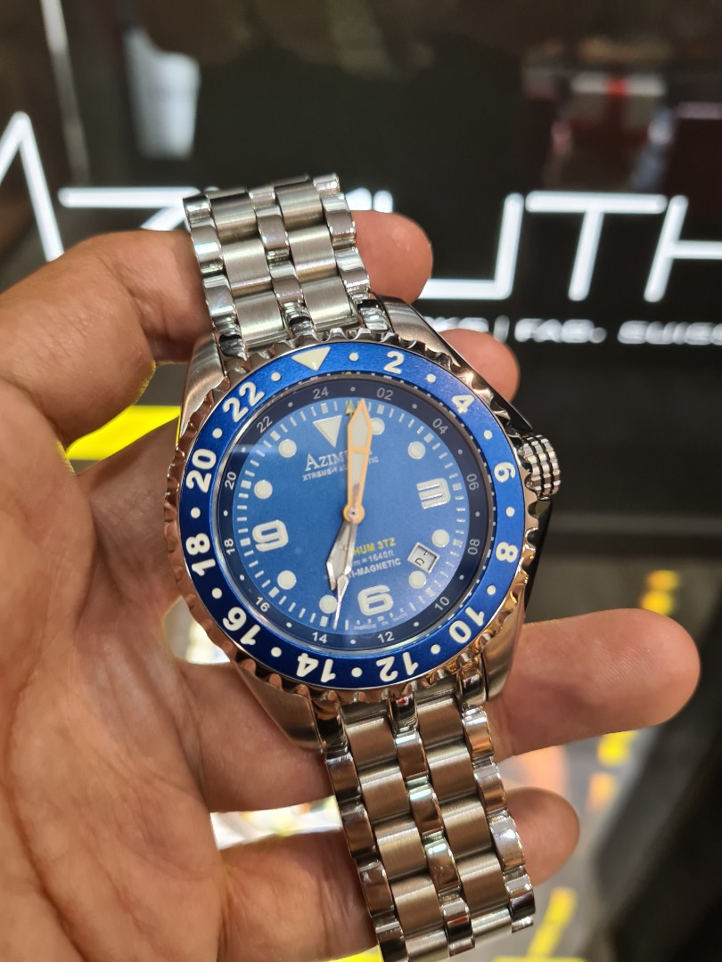 Azimuth, Luxury, Watches on Carousell