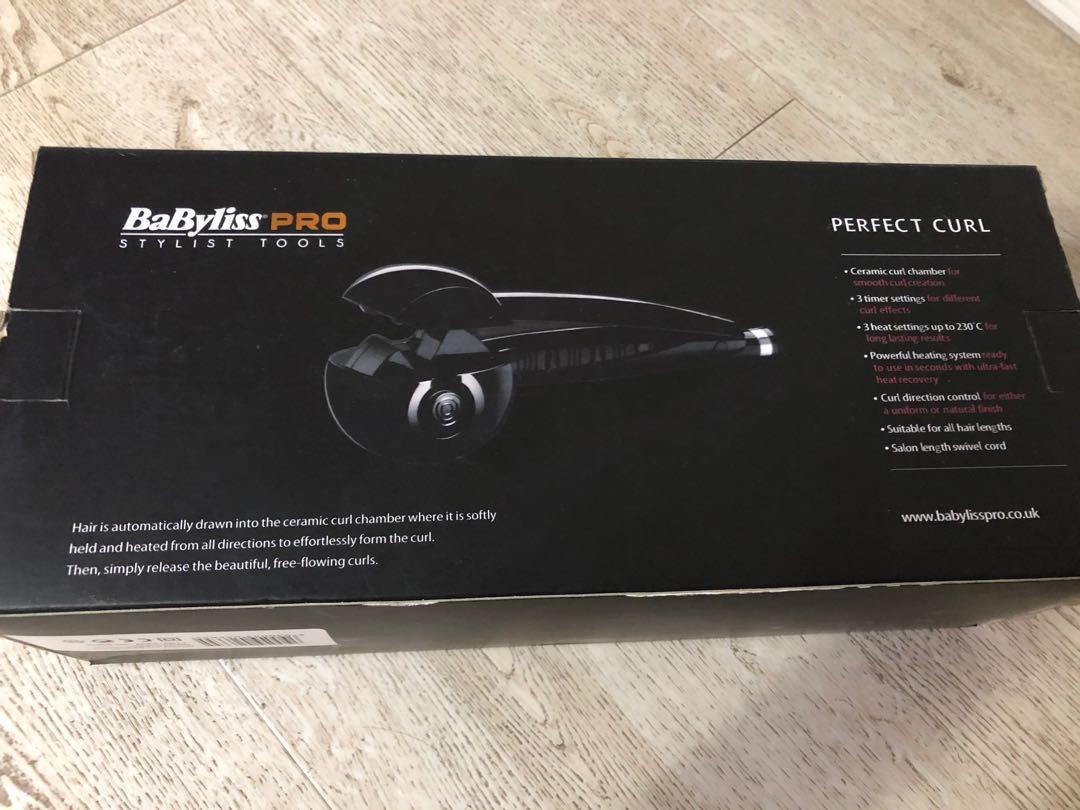 BaByliss Pro Styling Tool (Perfect Curl), Beauty & Personal Care, Hair ...